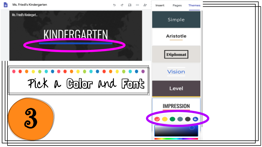 How to Make a Google Site – Kinder Kid at Heart